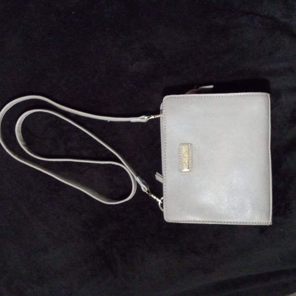 Marc Fisher | Bags | Marc Fisher Faux Leather Grey Crossbodyshoulder ...